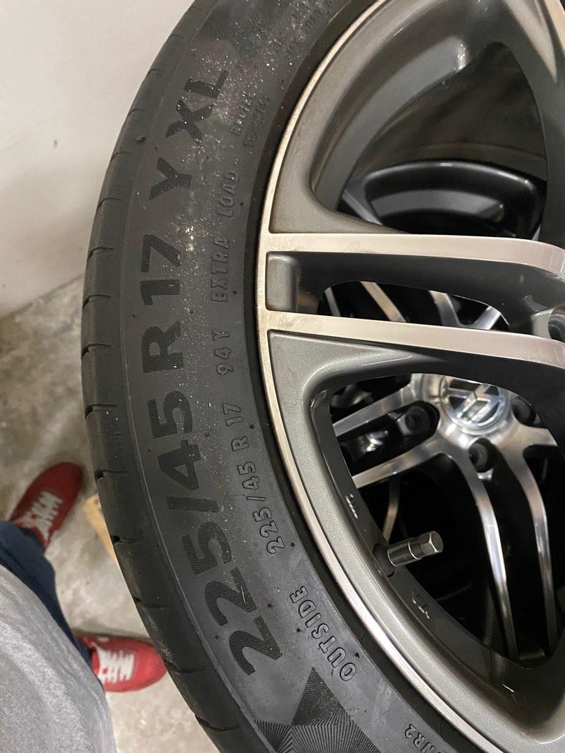 17inch rims for Volkswagen VW Golf/Scirocco, Car Accessories, Tyres ...