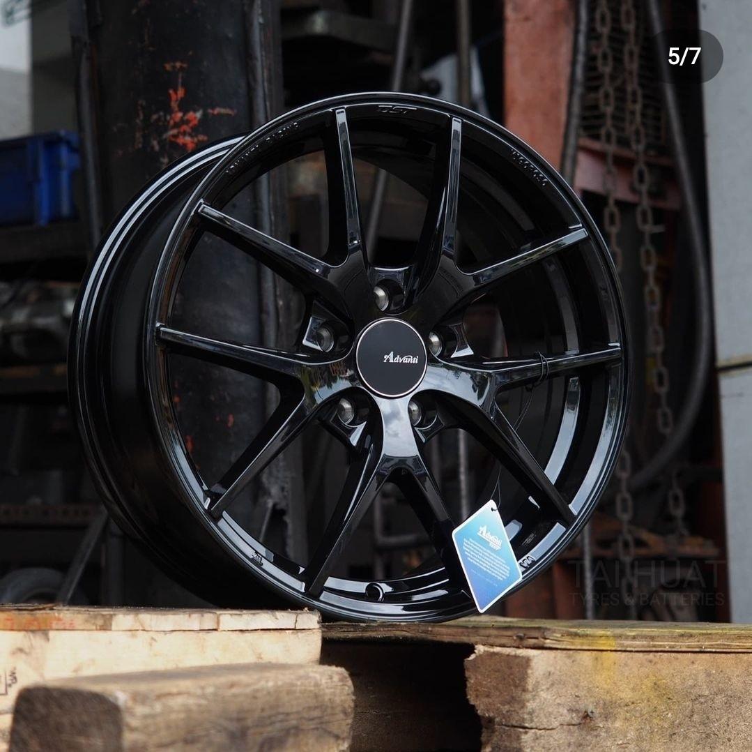 18" 19" Advanti Racing Vigoroso VI Flow Formed 5x112 5x114.3 rims, Car ...