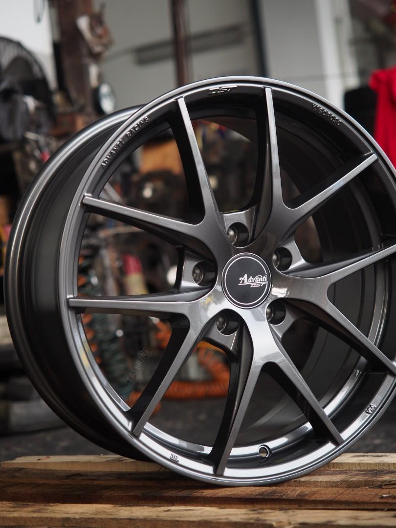18" 19" Advanti Racing Vigoroso VI Flow Formed 5x112 5x114.3 rims, Car ...