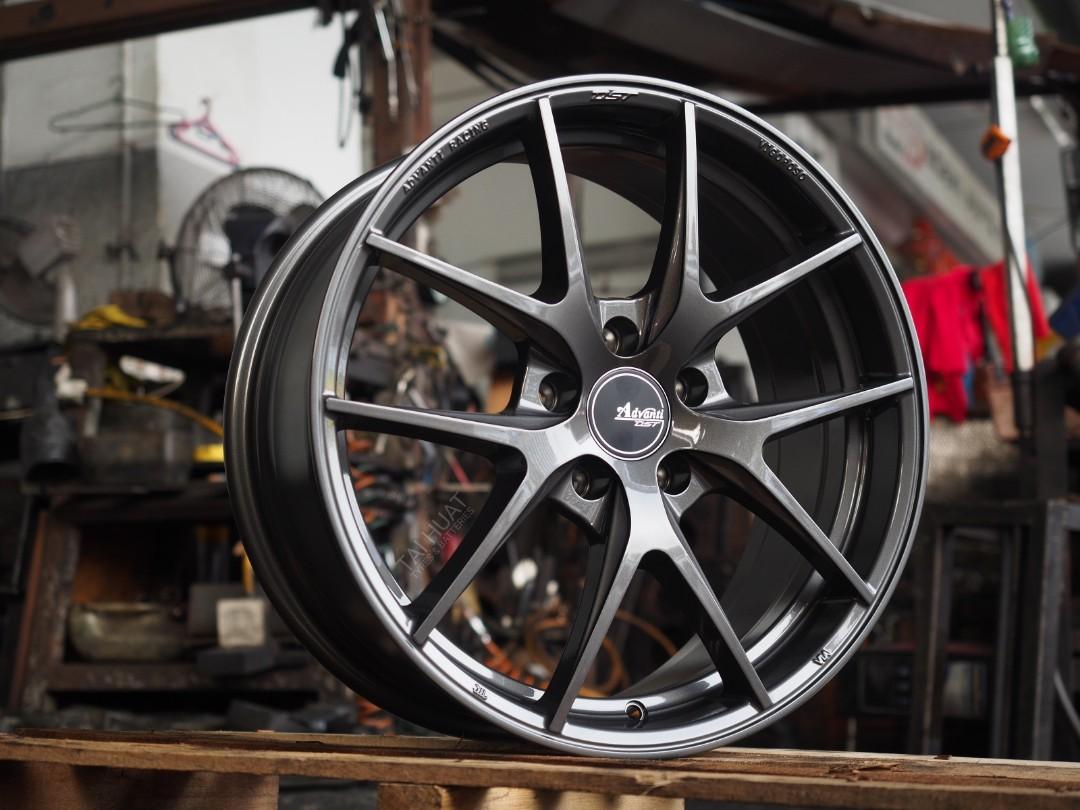 18" 19" Advanti Racing Vigoroso VI Flow Formed 5x112 5x114.3 rims, Car ...