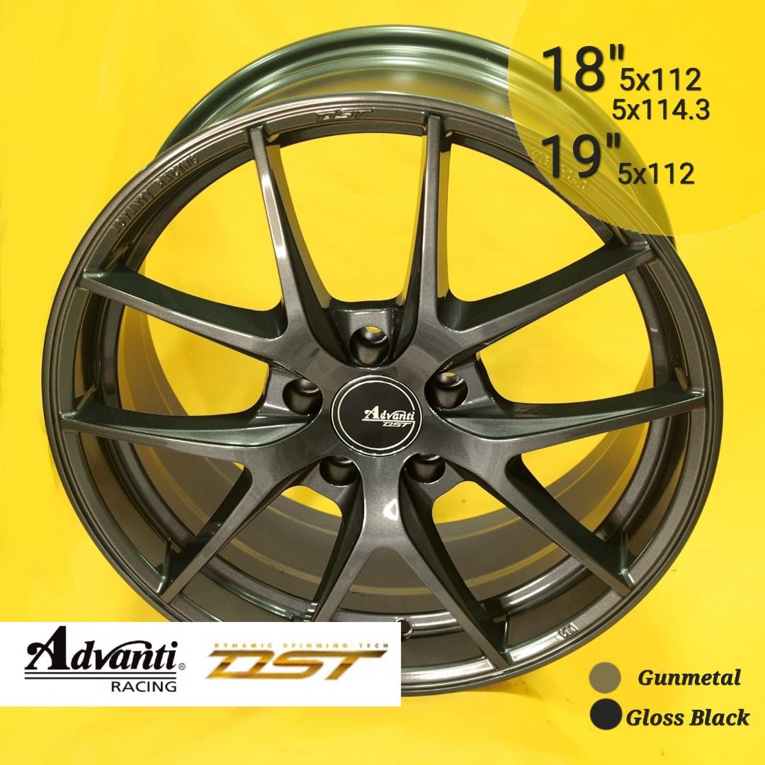 18 19 Advanti Racing Vigoroso Vi Flow Formed 5x112 5x114 3 Rims Car
