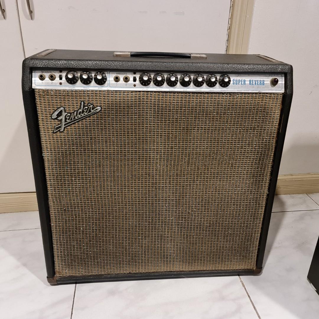 1971 Fender Super Reverb - Silverface, Audio, Soundbars, Speakers ...