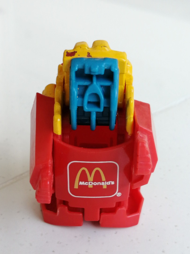 1987 Changeables McRobots - Large Fries Robot. McDonaldland McDonald’s ...
