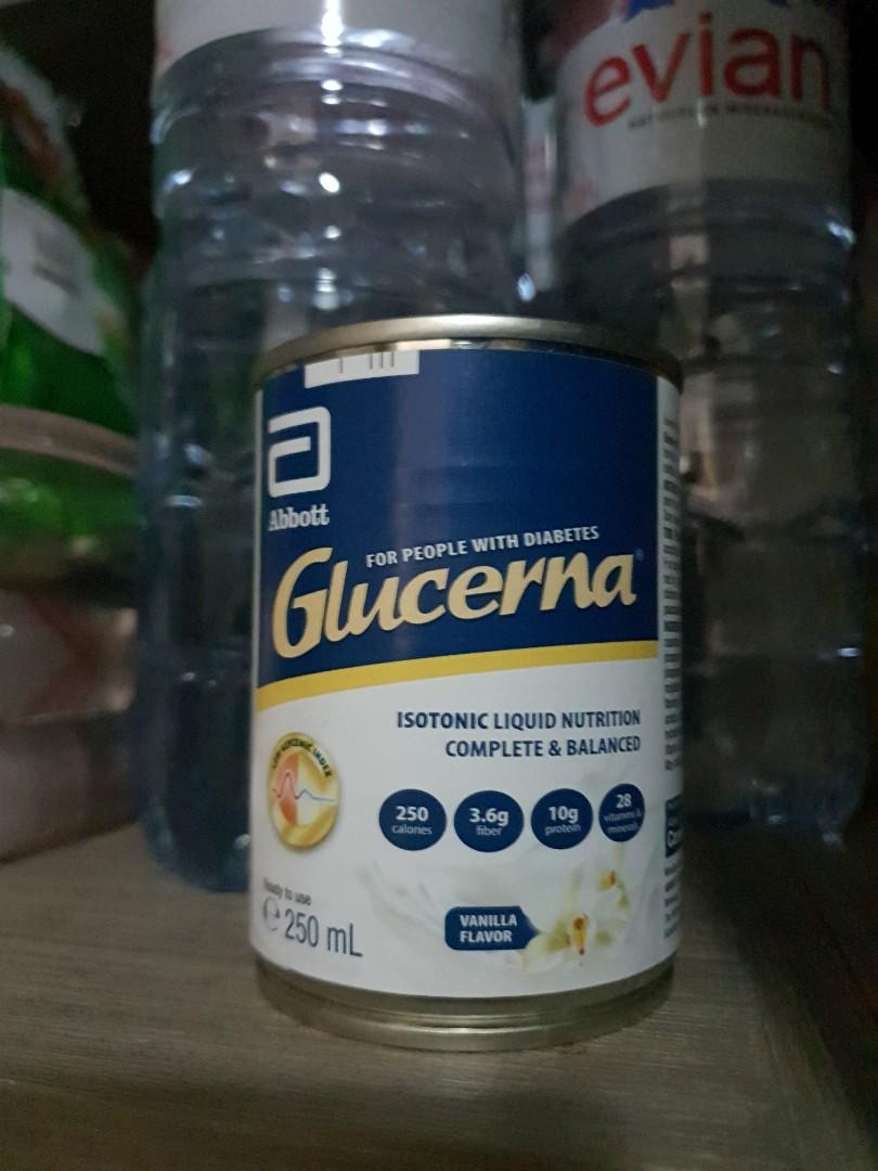 24 cans x 250ml Glucerna Liquid Nutrition, Health & Nutrition, Health ...