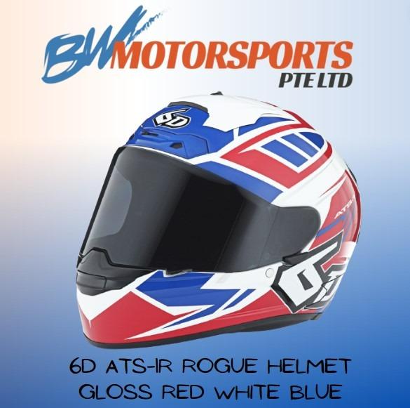 6D ATS-1R ROGUE HELMET GLOSS RED WHITE BLUE, Motorcycles, Motorcycle ... 6D ATS-1R ROGUE HELMET GLOSS RED WHITE BLUE, Motorcycles, Motorcycle ...