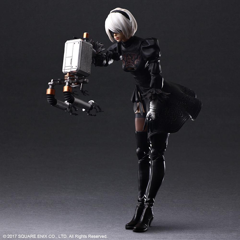 [日版 再販預訂] Square Enix NieR:Automata PLAY ARTS 改 ヨルハ 二号B型 2B DX版 | NieR:Automata Play Arts Kai ...