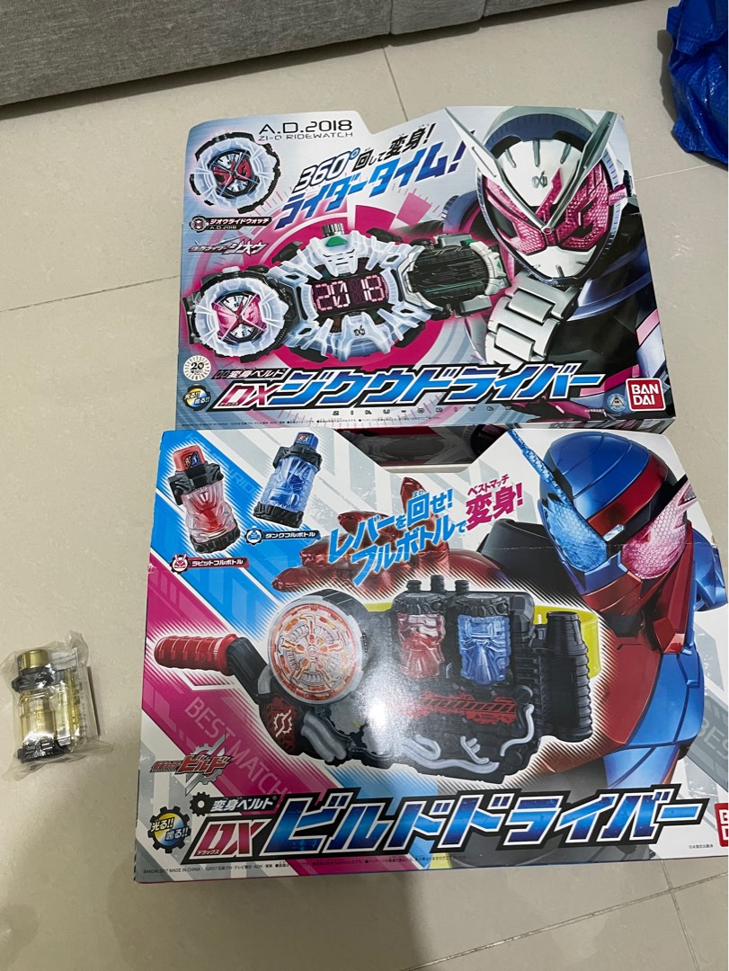 全新 Build DX Build Driver，全新Zi-o Ziku Driver, 興趣及遊戲, 玩具 & 遊戲類 - Carousell