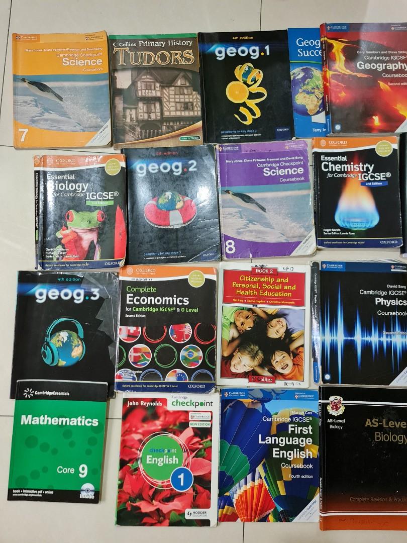 A LEVEL IGCSE BOOKS, Hobbies & Toys, Books & Magazines, Textbooks on Carousell
