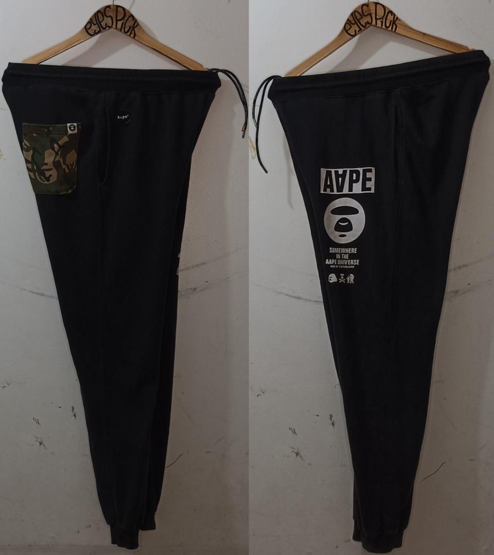 AAPE XL ON TAG BEST FIT SA LARGE, Men's Fashion, Bottoms, Joggers on ...