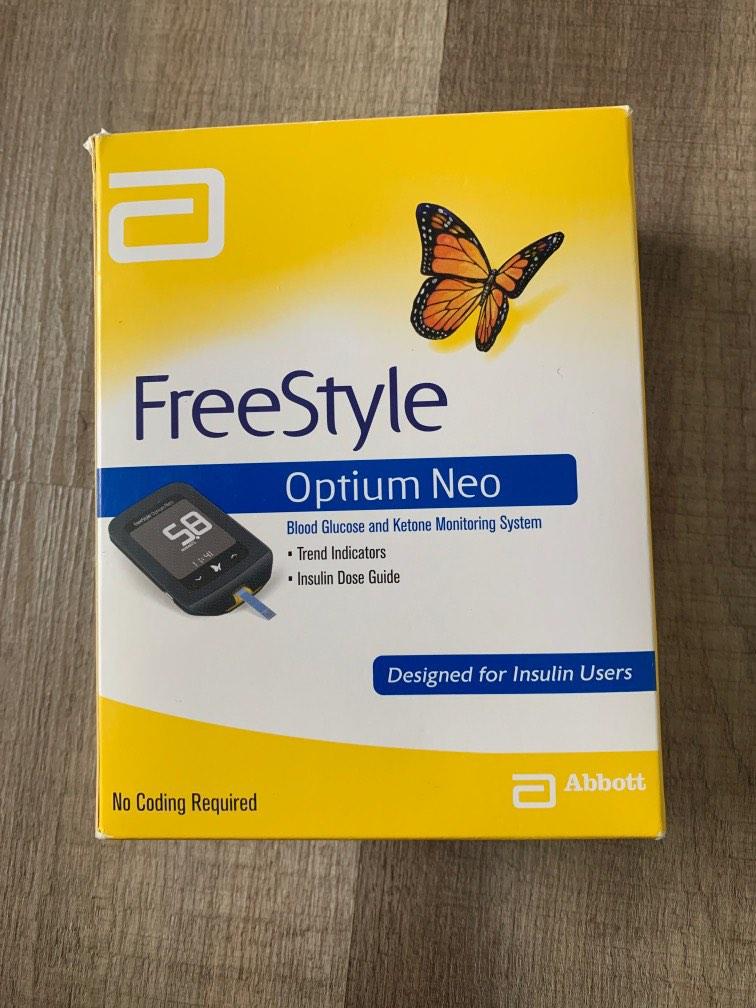 Abbott freestyle optium Neo blood glucose and ketone monitor system ...