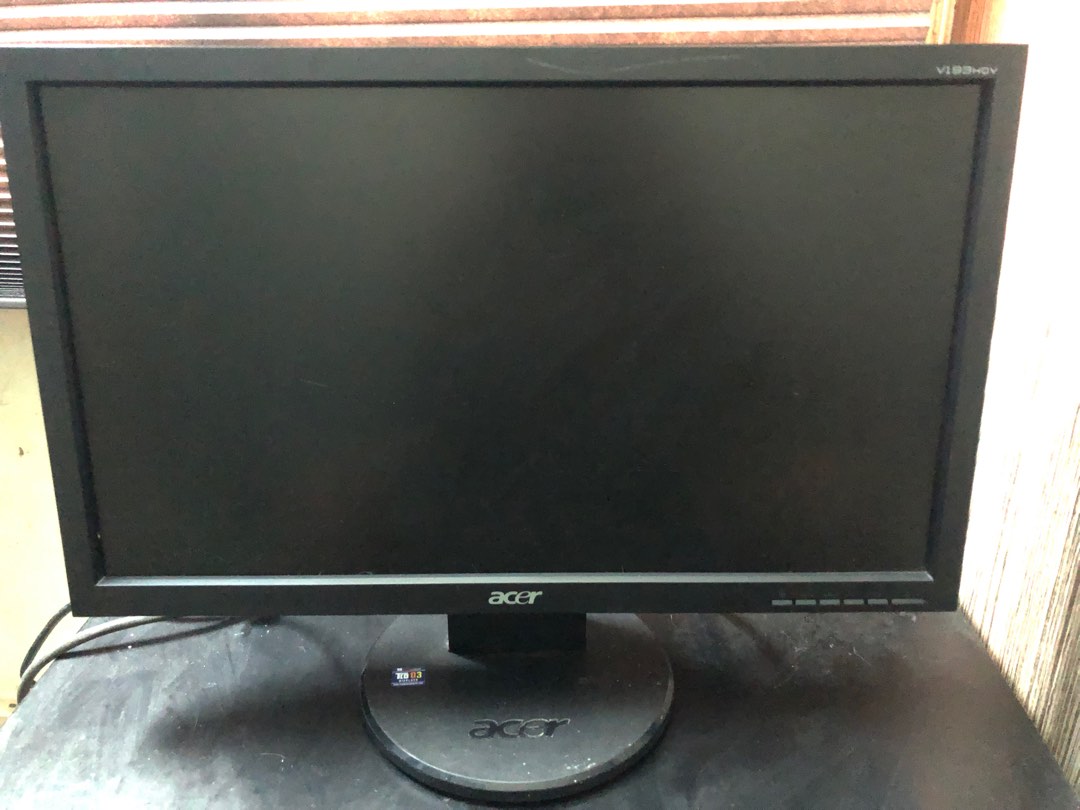 Acer 19 inch LCD monitor V193HQV, Computers & Tech, Parts & Accessories ...
