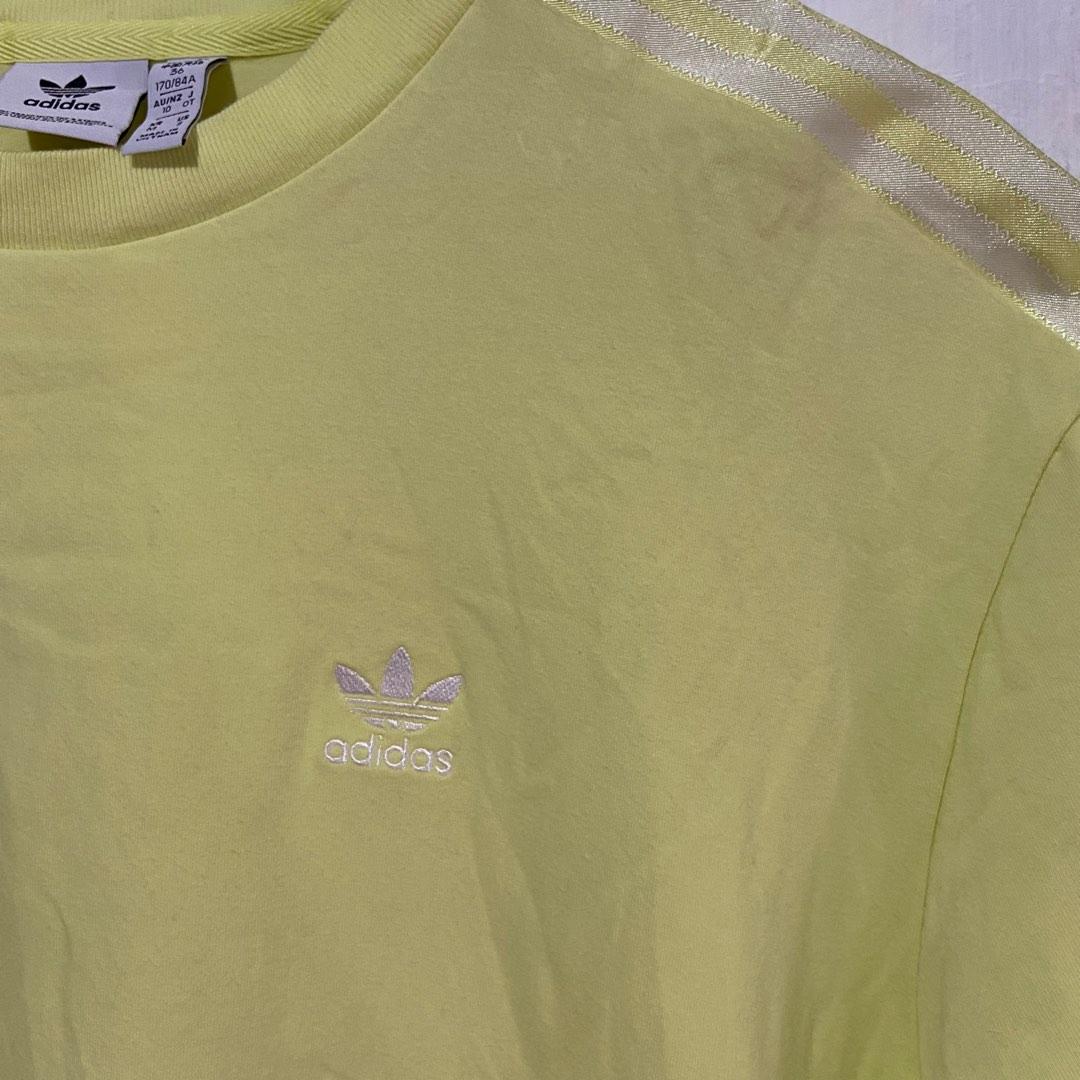 Adidas Neon Color Shirt, Men's Fashion, Tops & Sets, Tshirts & Polo ...