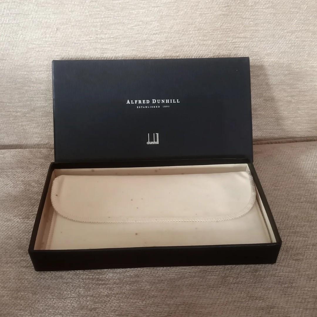 Alfred dunhill black oxford long wallet, Barang Mewah, Tas & Dompet di ...