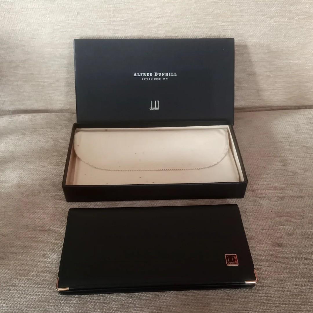 Alfred dunhill black oxford long wallet, Barang Mewah, Tas & Dompet di ...
