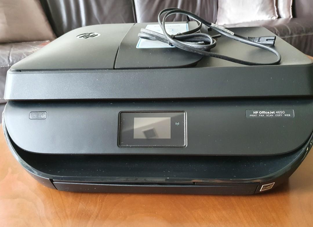 All-in-one HP Officejet 4650, Computers & Tech, Printers, Scanners ...