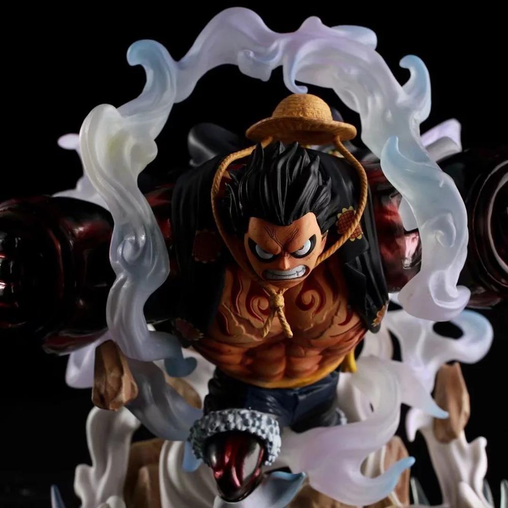 Anime One Piece Monkey D Luffy Gear 4 action figure big luffy pvc model ...