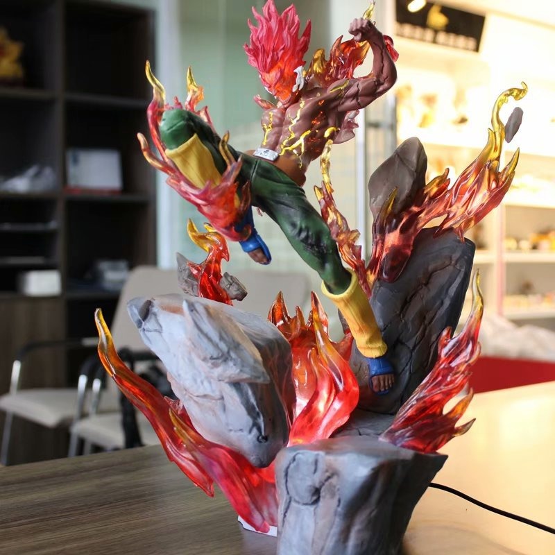 Anime Strongest Might Guy 8 Gates Action Figure Naruto Shippuden ...