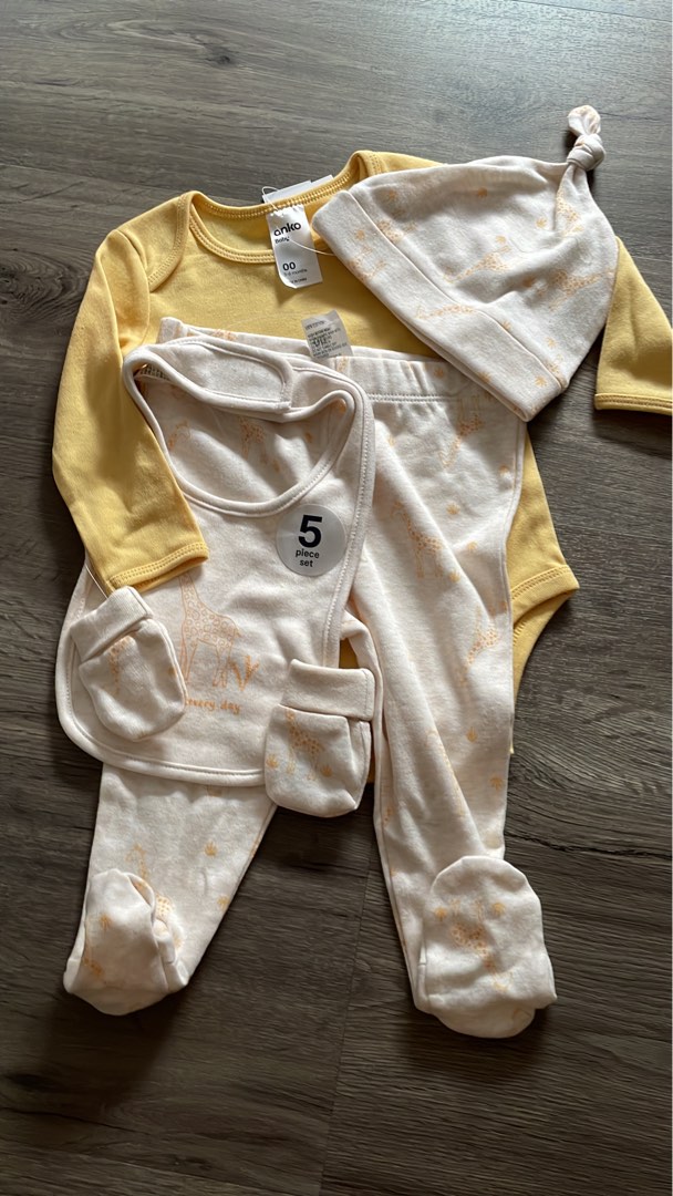 Anko baby 5 piece set, Babies & Kids, Babies & Kids Fashion on Carousell