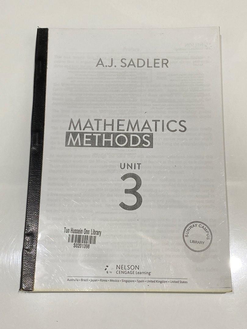 AUSMAT Mathematics Method Reference Book, Hobbies & Toys, Books ...