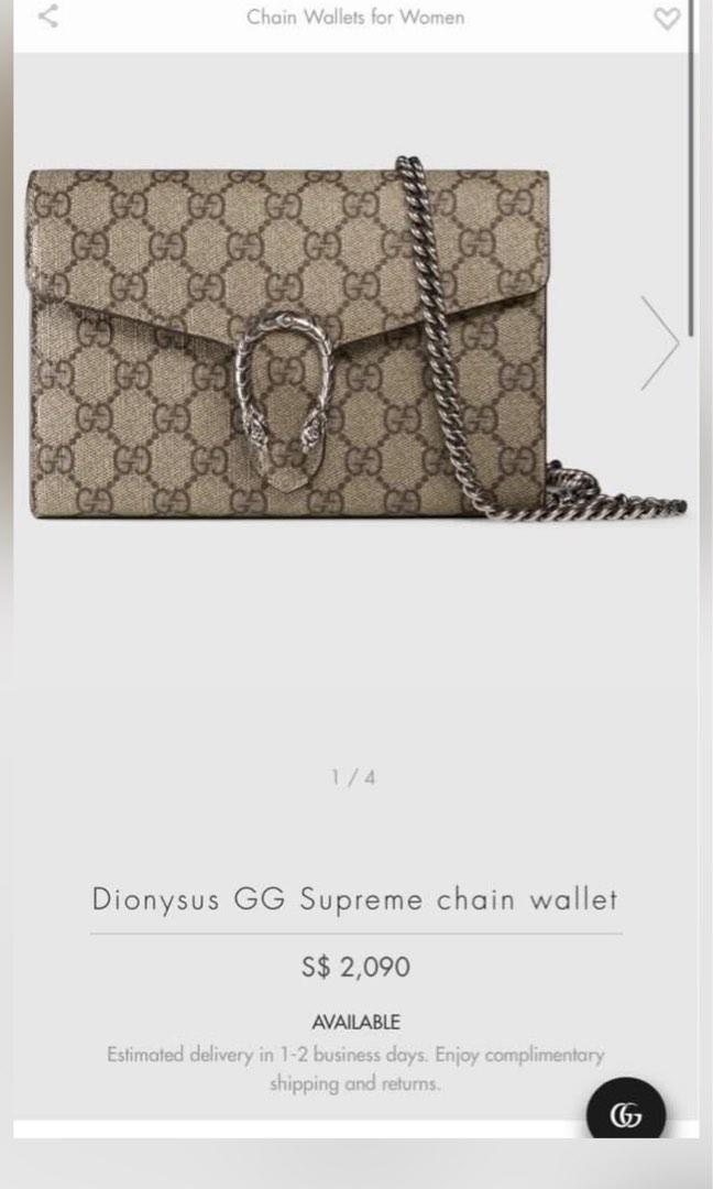 authentic Gucci WOC, Luxury, Bags & Wallets on Carousell