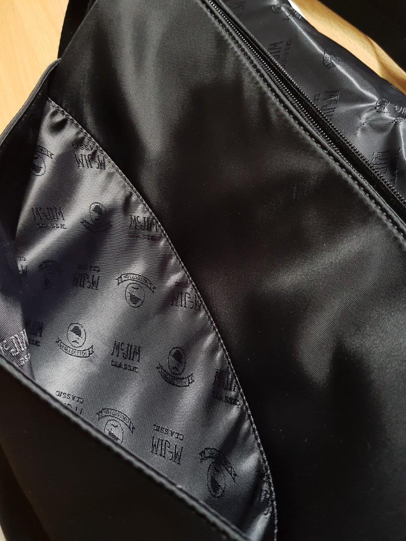 Authentic Mcjim Black Messenger / Laptop / Body bag, Men's Fashion ...