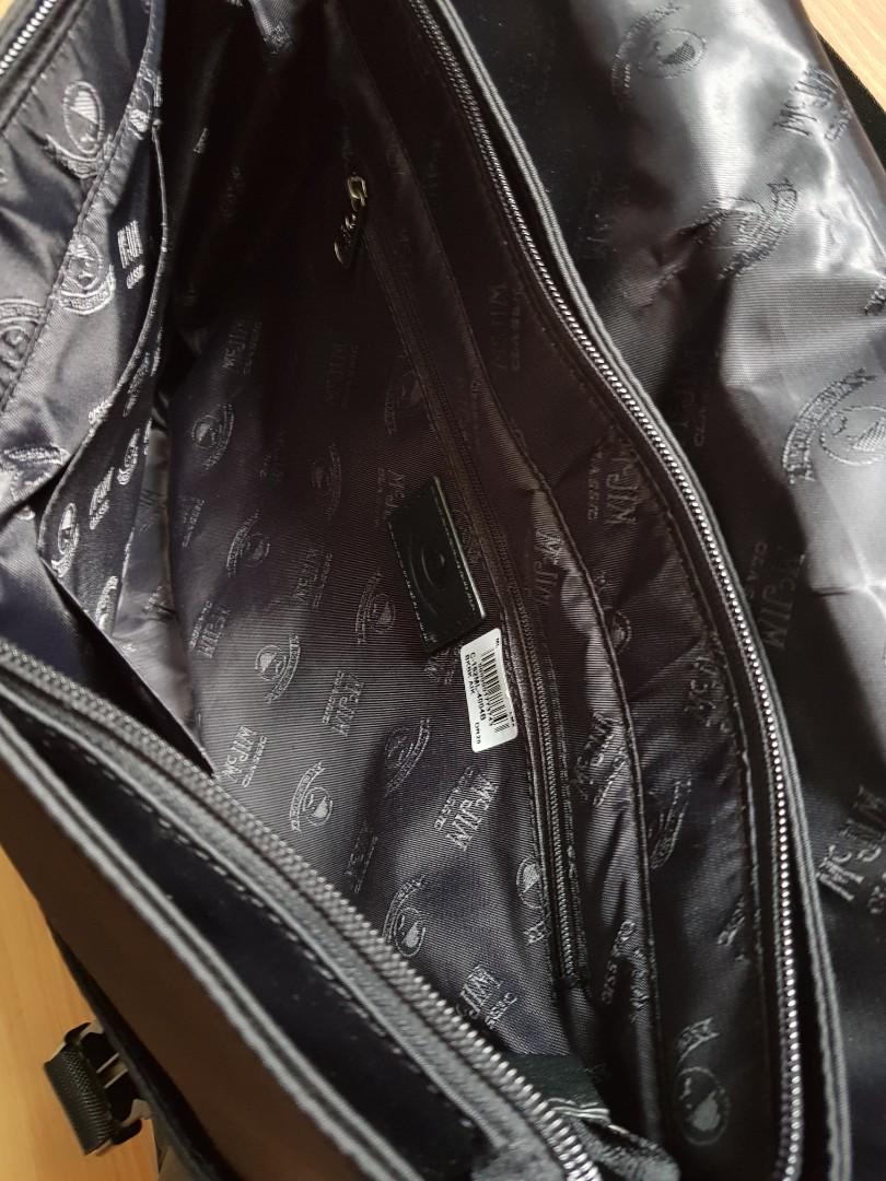 Authentic Mcjim Black Messenger / Laptop / Body bag, Men's Fashion ...
