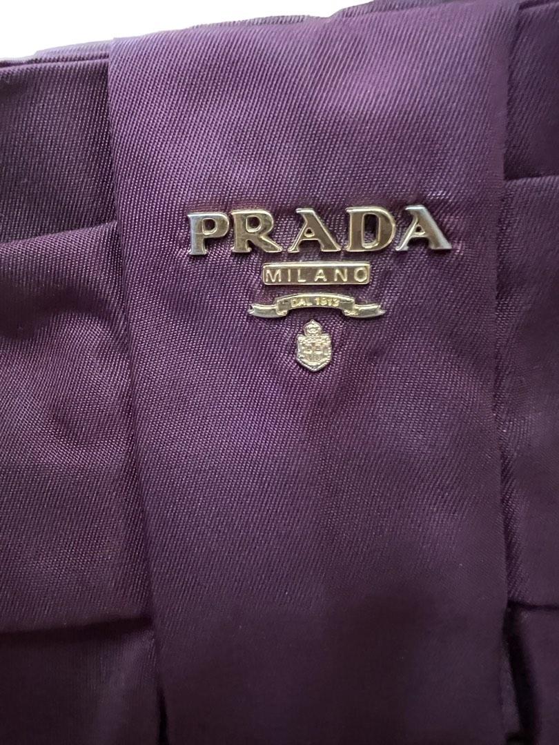 Authentic Prada Nylon Ribbon Bow, Luxury, Bags & Wallets on Carousell