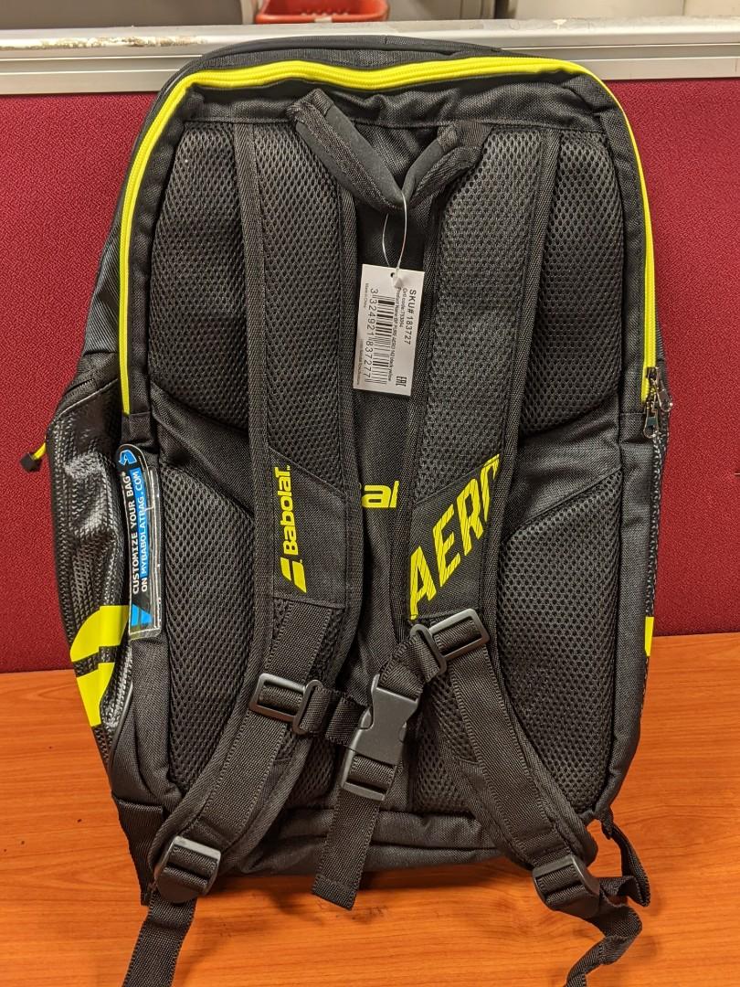 Babolat Backpack Pure Aero, Men's Fashion, Bags, Backpacks on Carousell