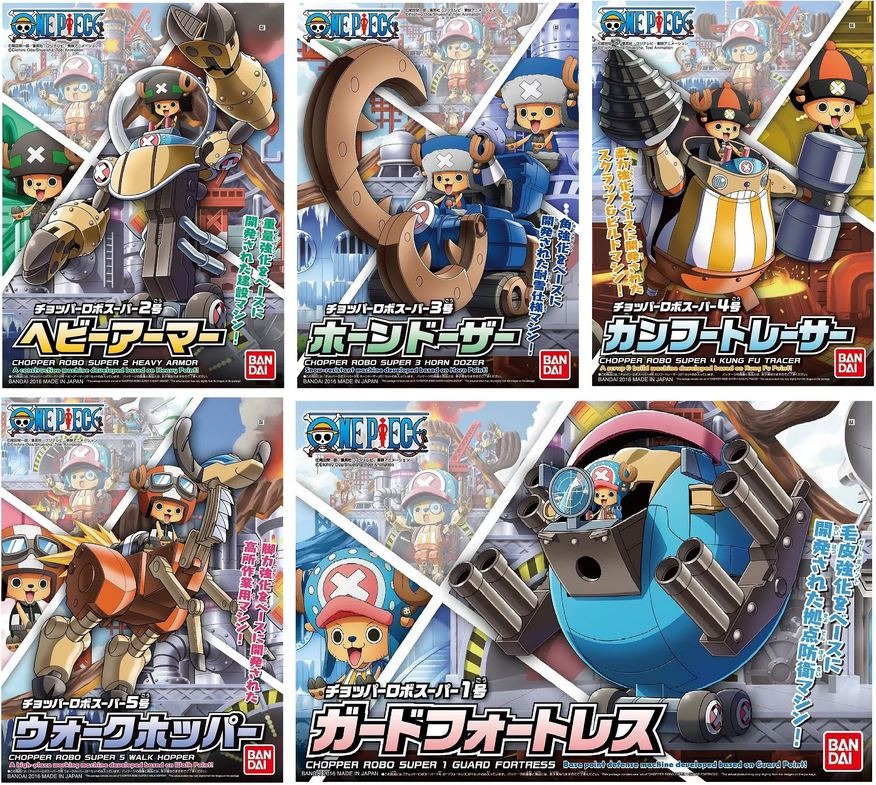 Bandai One Piece Chopper Robo / Robot Super Model Kit Set, Hobbies ...