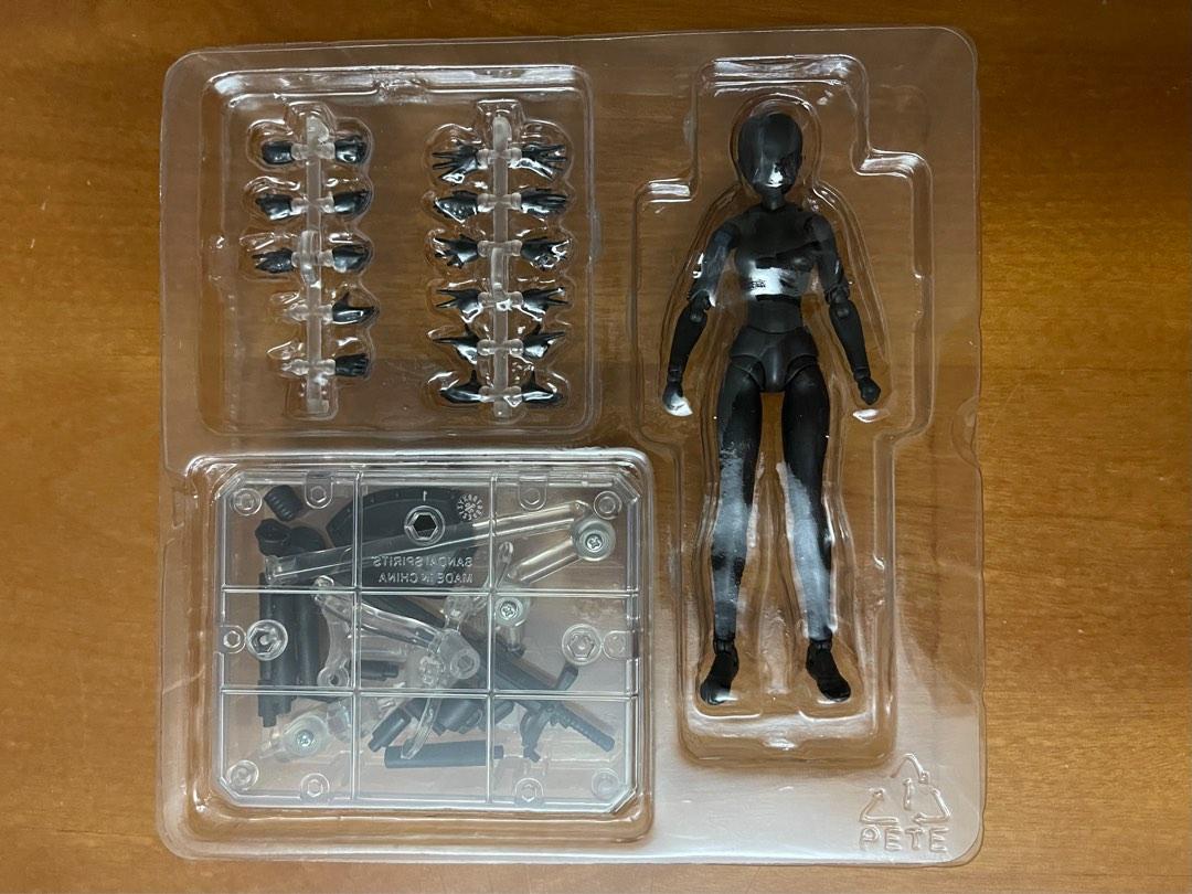 正版 BANDAI SHF 黑色 男素體 女素體 DX SET 2, 興趣及遊戲, 玩具 & 遊戲類 - Carousell