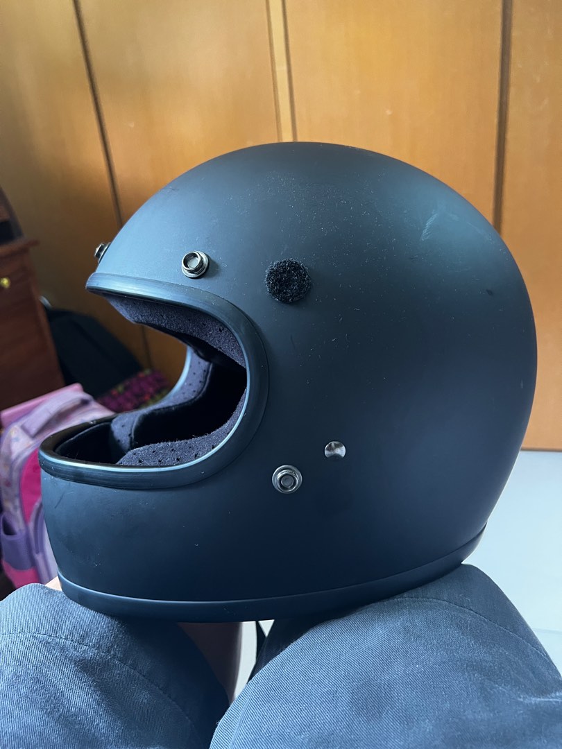 Authentic Biltwell Gringo Helmet, Motorcycles, Motorcycle Apparel on ...