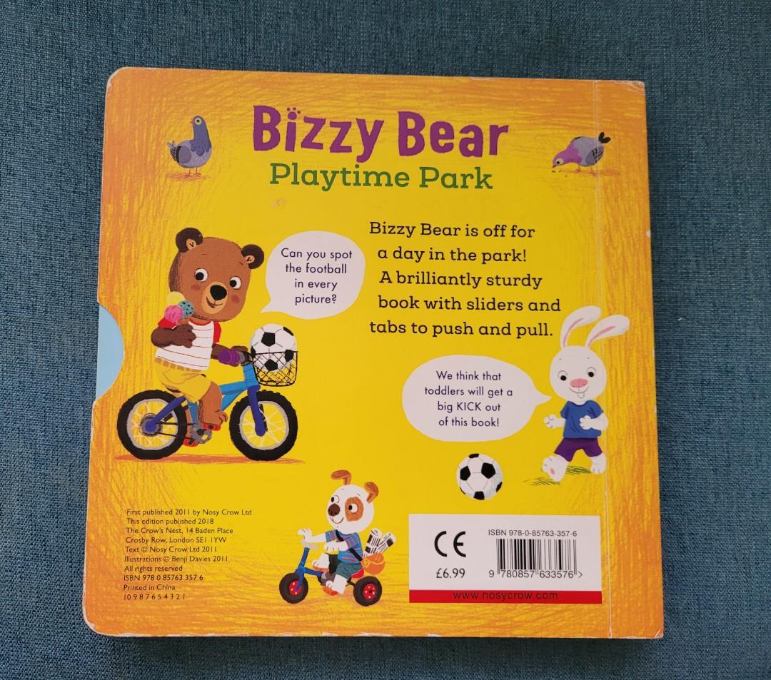 Bizzy Bear interactive slider board book, Hobbies & Toys, Books ...