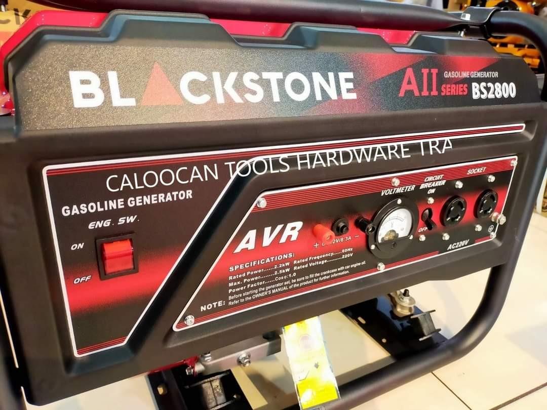 BlackStone 2.5kva Gasoline Generator Set w/ AVR installed and pure ...
