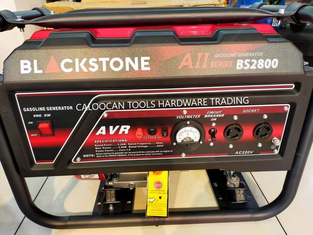 BlackStone 2.5kva Gasoline Generator Set w/ AVR installed and pure ...