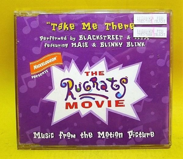 BLACKSTREET featuring MYA - "Take Me There (Rugrats The Movie)" Remixes CD Maxi-Single (1998 ...