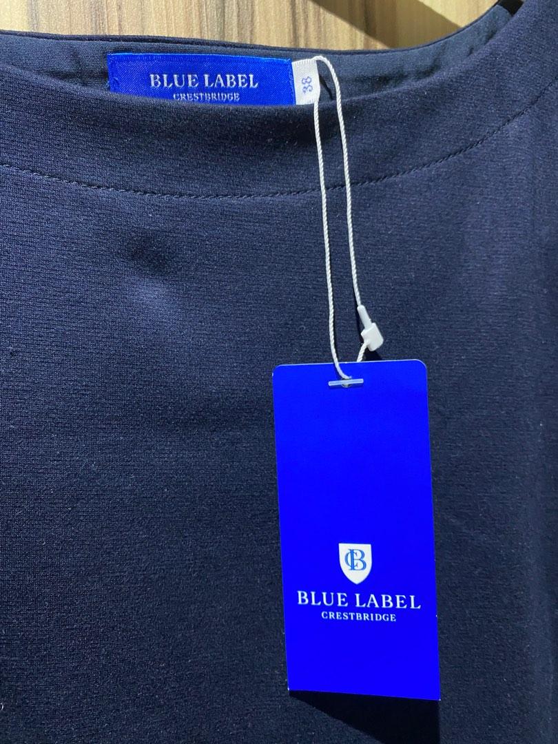 Blue Label Crestbridge Japan navy blue dress, Women's Fashion, Dresses ...