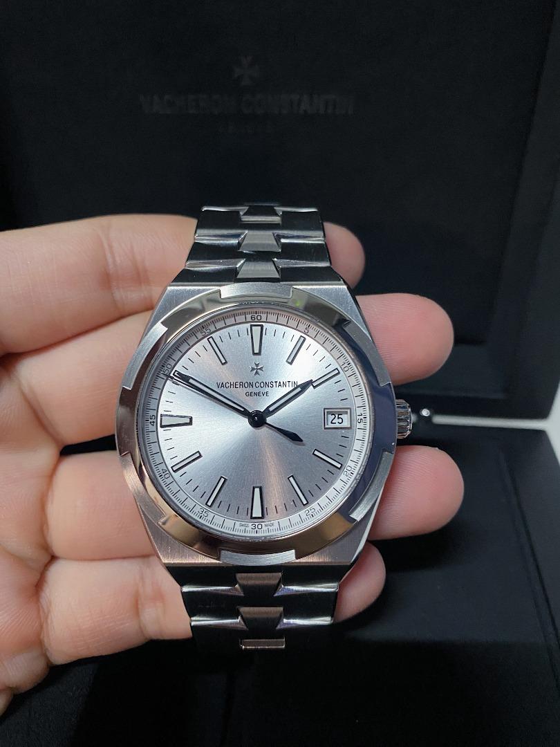 BNIB Vacheron Constantin Overseas 4500V - Silver Dial, Luxury, Watches ...