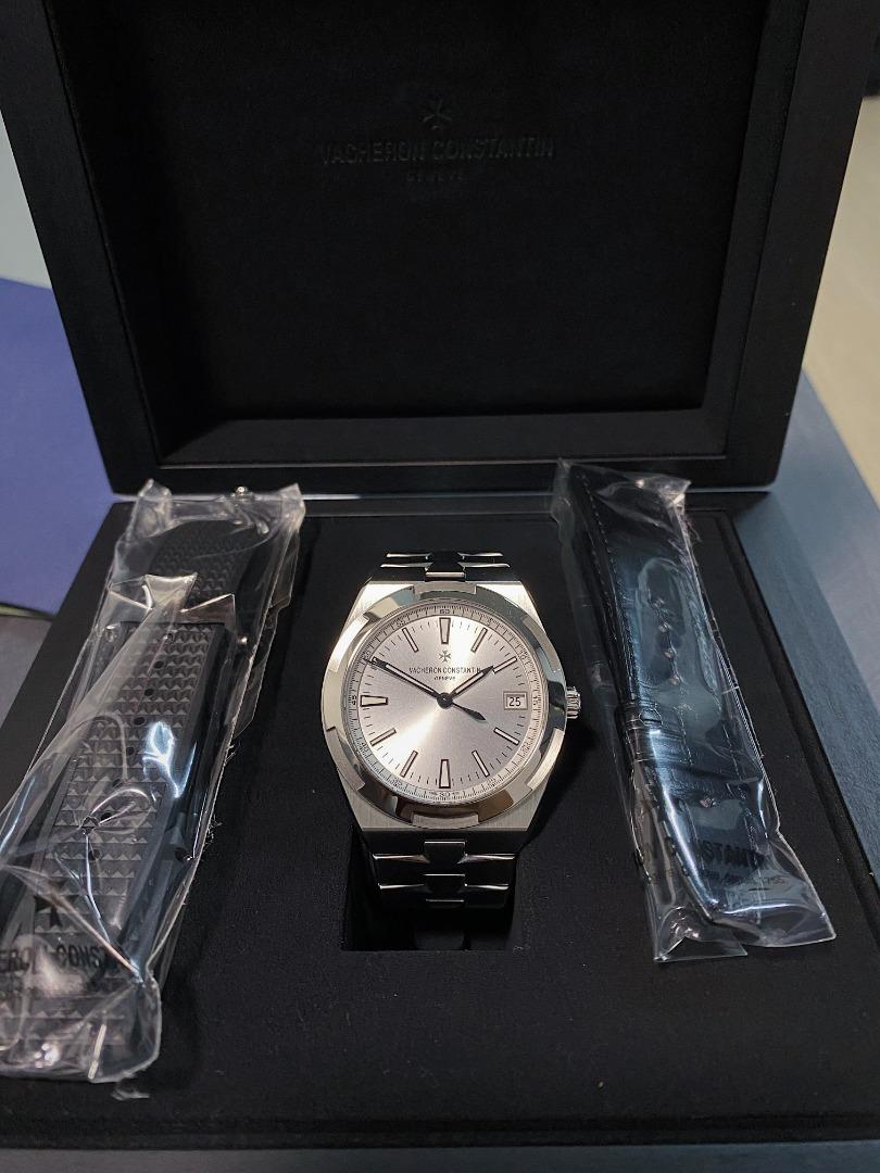 BNIB Vacheron Constantin Overseas 4500V - Silver Dial, Luxury, Watches ...