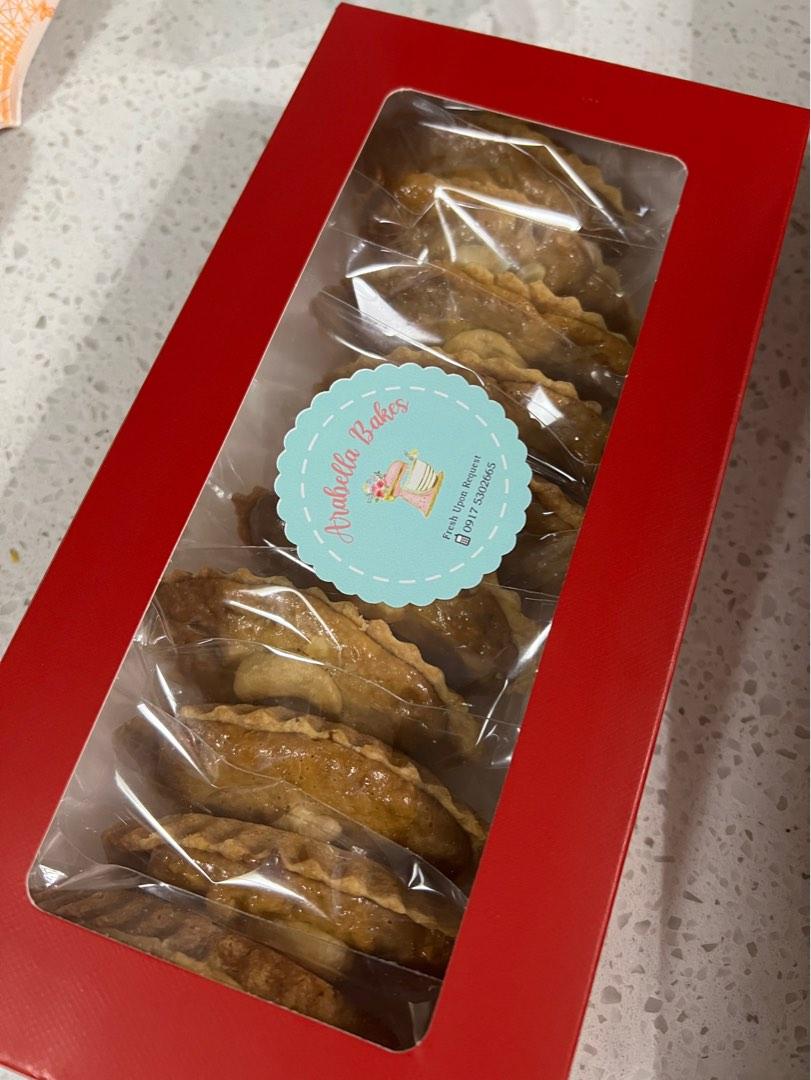 Cashew Yema Boat tarts, Food & Drinks, Homemade Bakes on Carousell