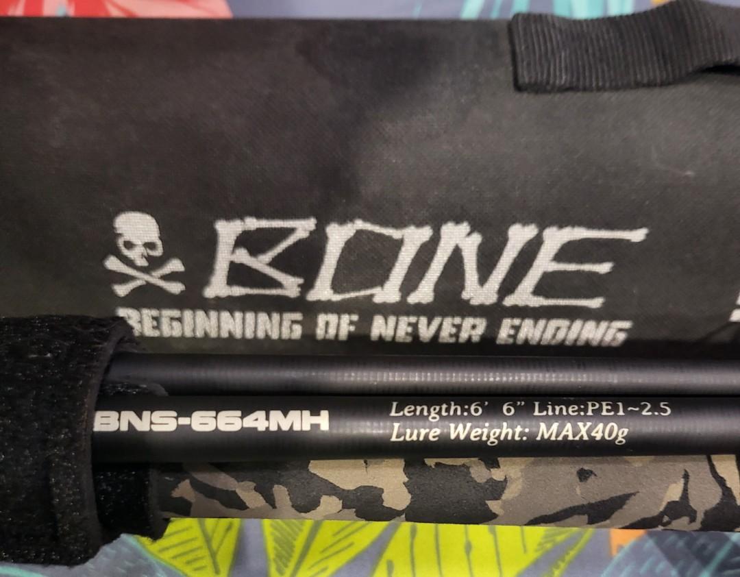 Bone Sekai Spinning Travel Rod, Sports Equipment, Fishing on Carousell