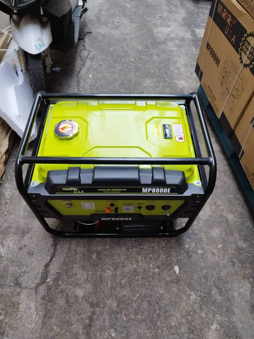 BRAND NEW GASOLINE GENERATOR MARPRO MP8000E, Commercial & Industrial ...