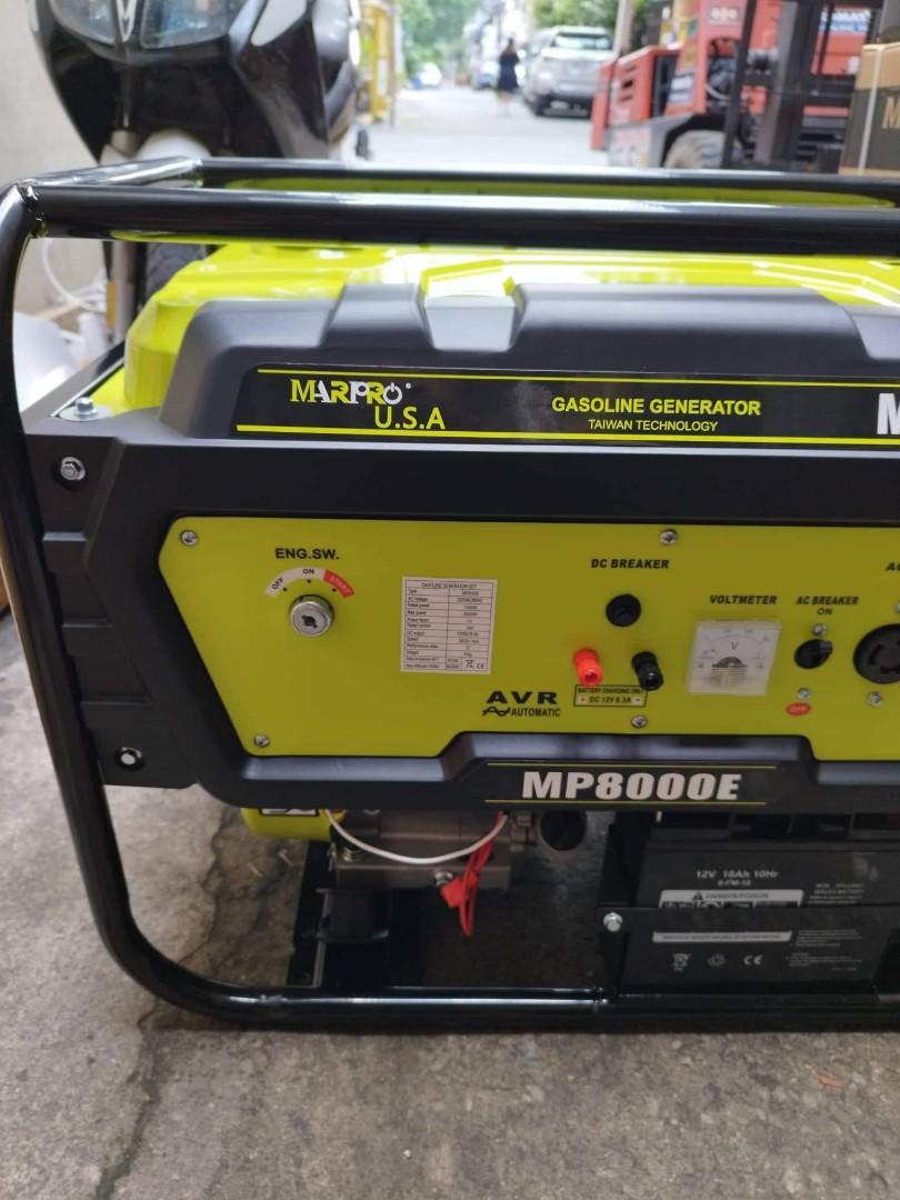 BRAND NEW GASOLINE GENERATOR MARPRO MP8000E, Commercial & Industrial ...