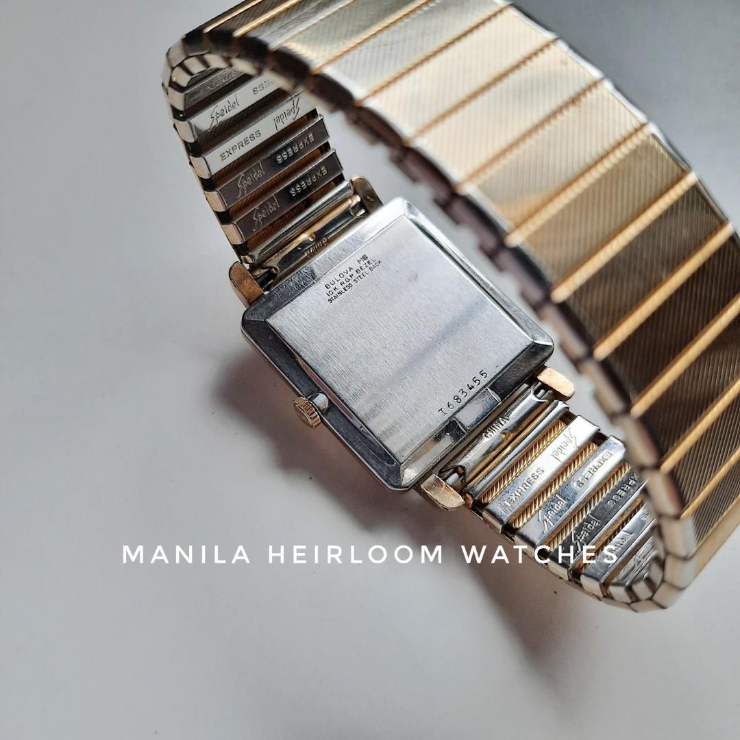 Bulova M6 Vintage GP Swiss Mechanical Watch, Women's Fashion, Watches ...