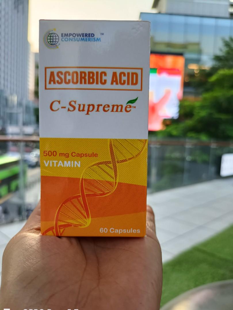 C supreme vitamin C, Health & Nutrition, Health Supplements, Vitamins ...