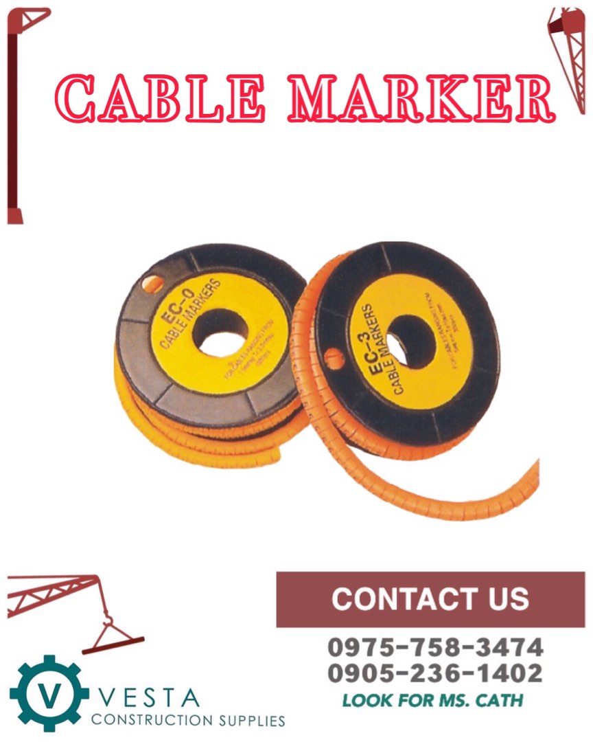 Cable Marker, Commercial & Industrial, Industrial Equipment on Carousell