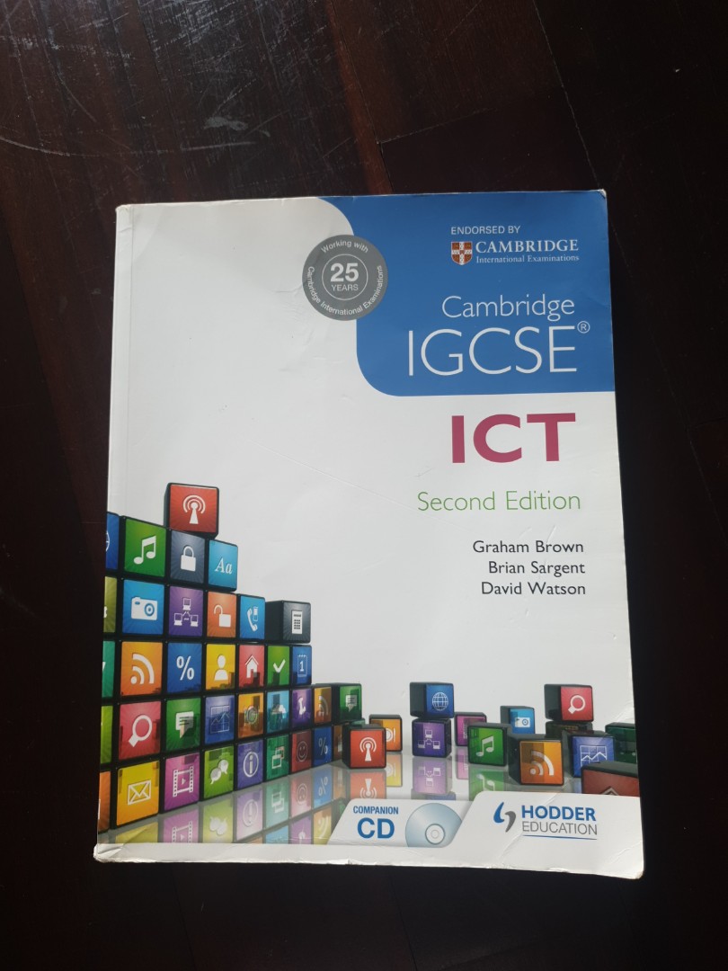 Cambridge Igcse Ict Second Edition Textbook 0417 Hobbies And Toys