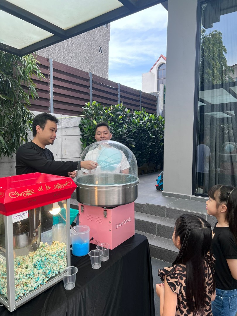 Candy Floss & Popcorn Live Stations Combo, Lifestyle Services, Event ...