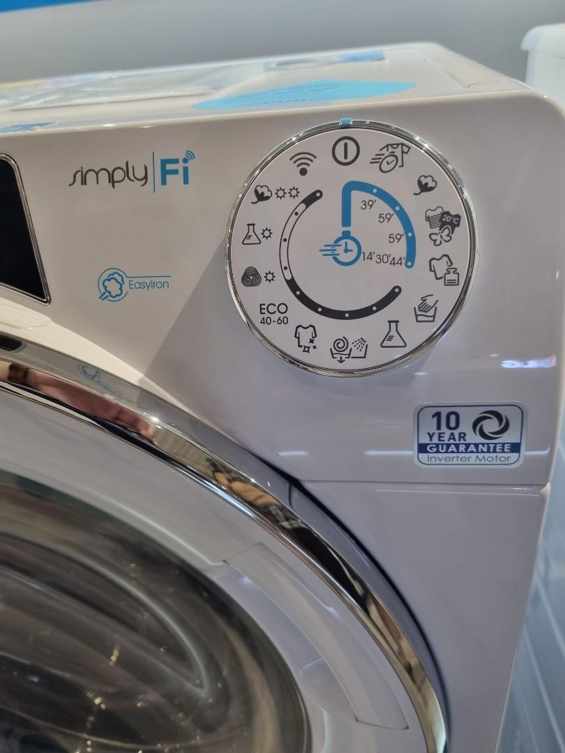 A Year + Warranty Candy Front Load Washer Cum Dryer, TV & Home ...