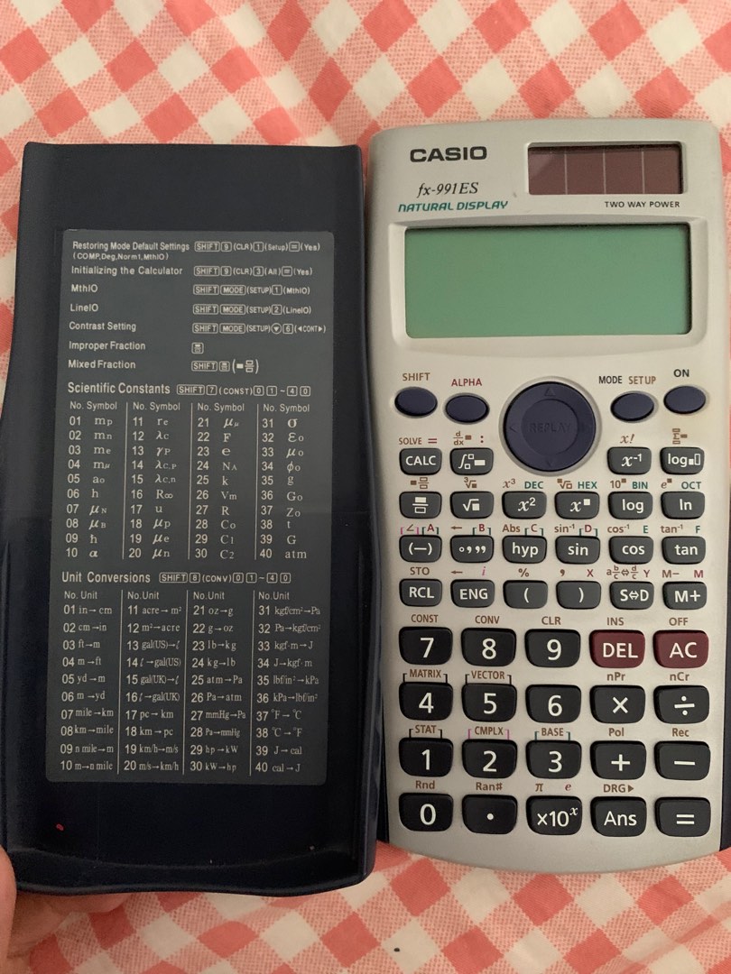 Casio FX991EX scientific calculator, Computers & Tech, Office ...