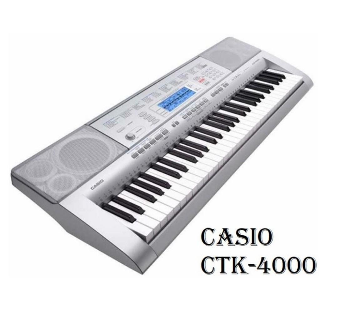Casio Keyboard CTK-4000, Hobbies & Toys, Music & Media, Musical Instruments on Carousell